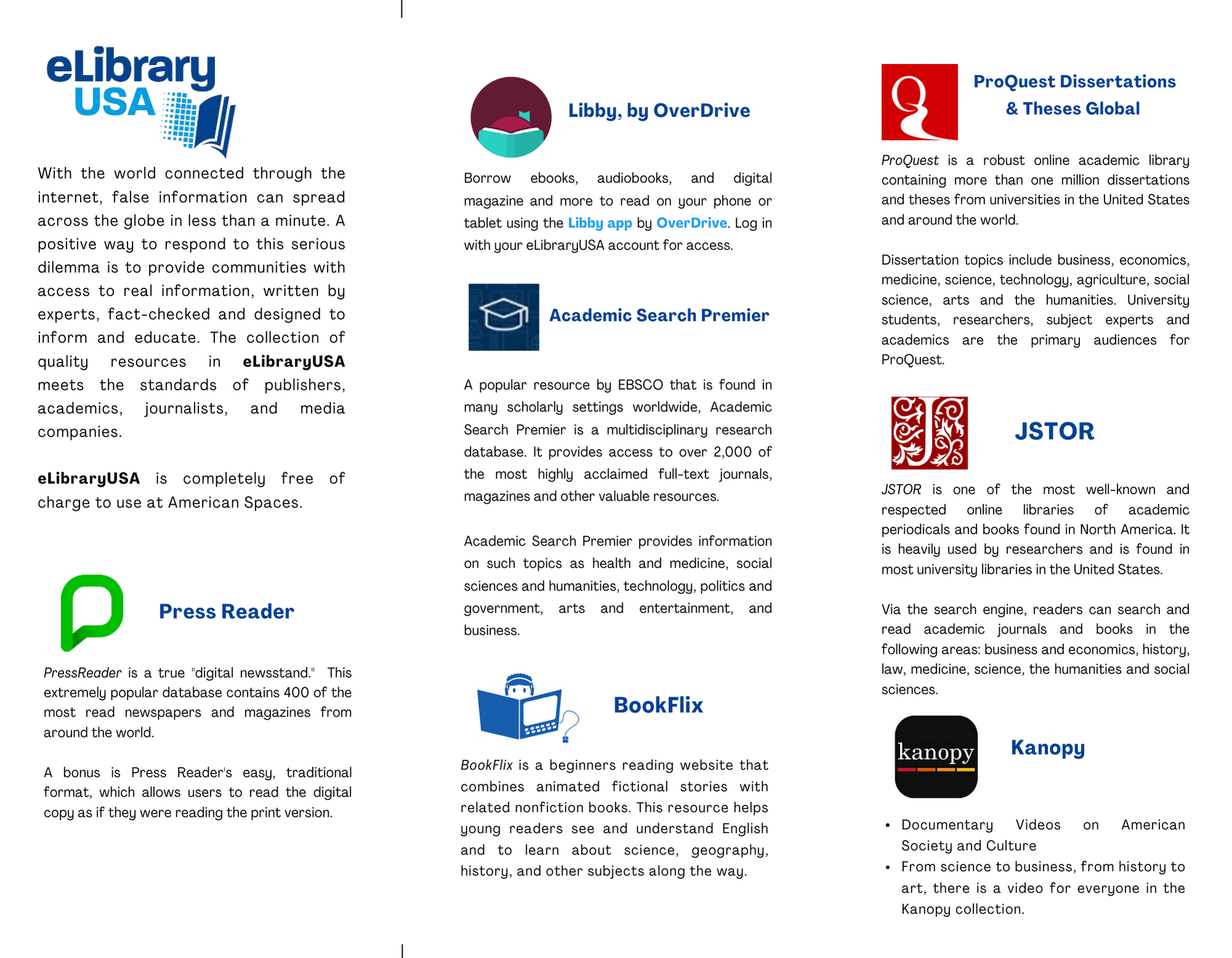 eLibrary USA Resources – Ateneo de Zamboanga University